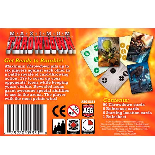 Maximum Throwdown – Terrajuegos